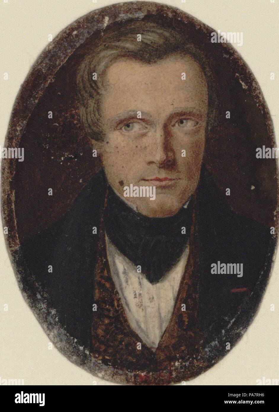 Portrait of the composer Henri Brod (1799-1839). Museum: PRIVATE ...