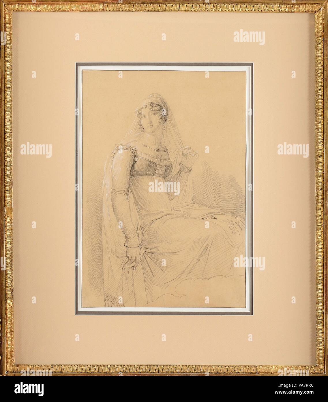 Portrait of Caroline Bonaparte (1782-1839), Princesse Française, Grand ...