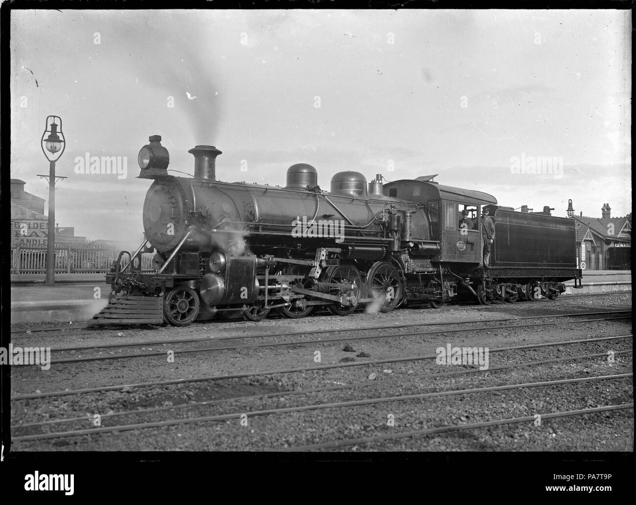 11 Aa class steam locomotive (NZR number 650, 4-6-2) ATLIB 257167 Stock ...