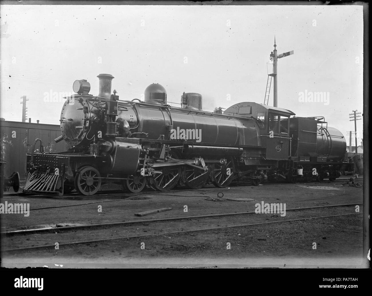 11 Ab class locomotive (New Zealand Railways, number 658, 4-6-2), 1917 ...