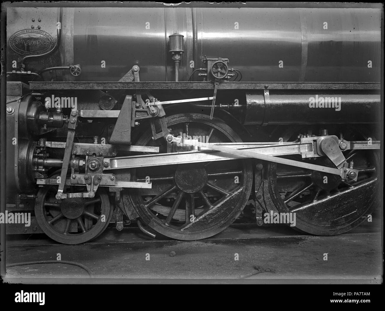 11 Ab class locomotive (New Zealand Railways, number 658, 4-6-2 ...