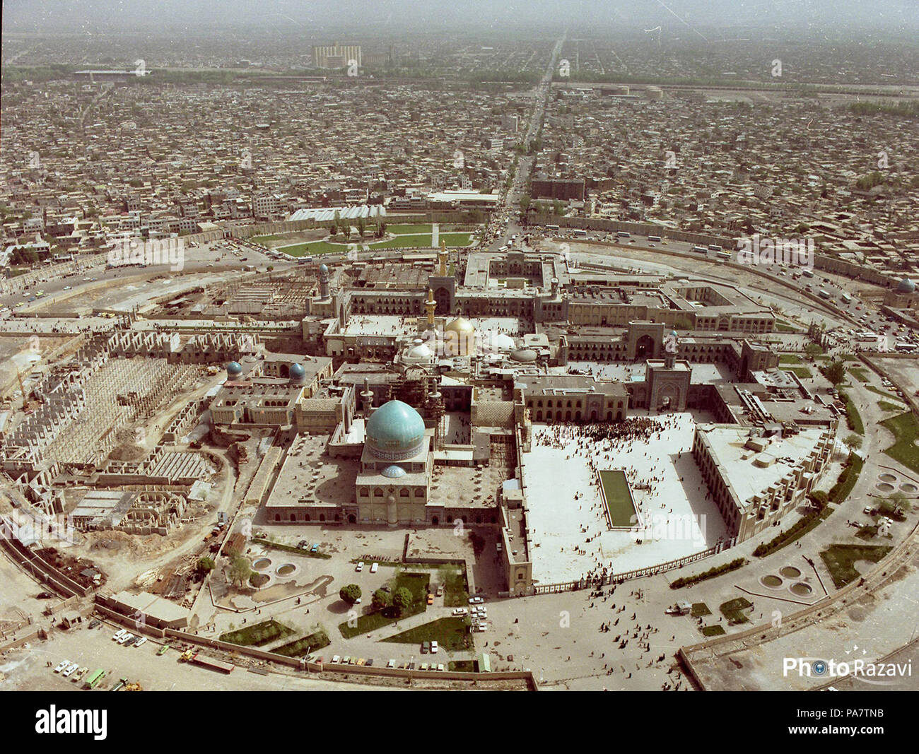 13 Aerial view of imam reza shrine - 1976 (2 Stock Photo - Alamy