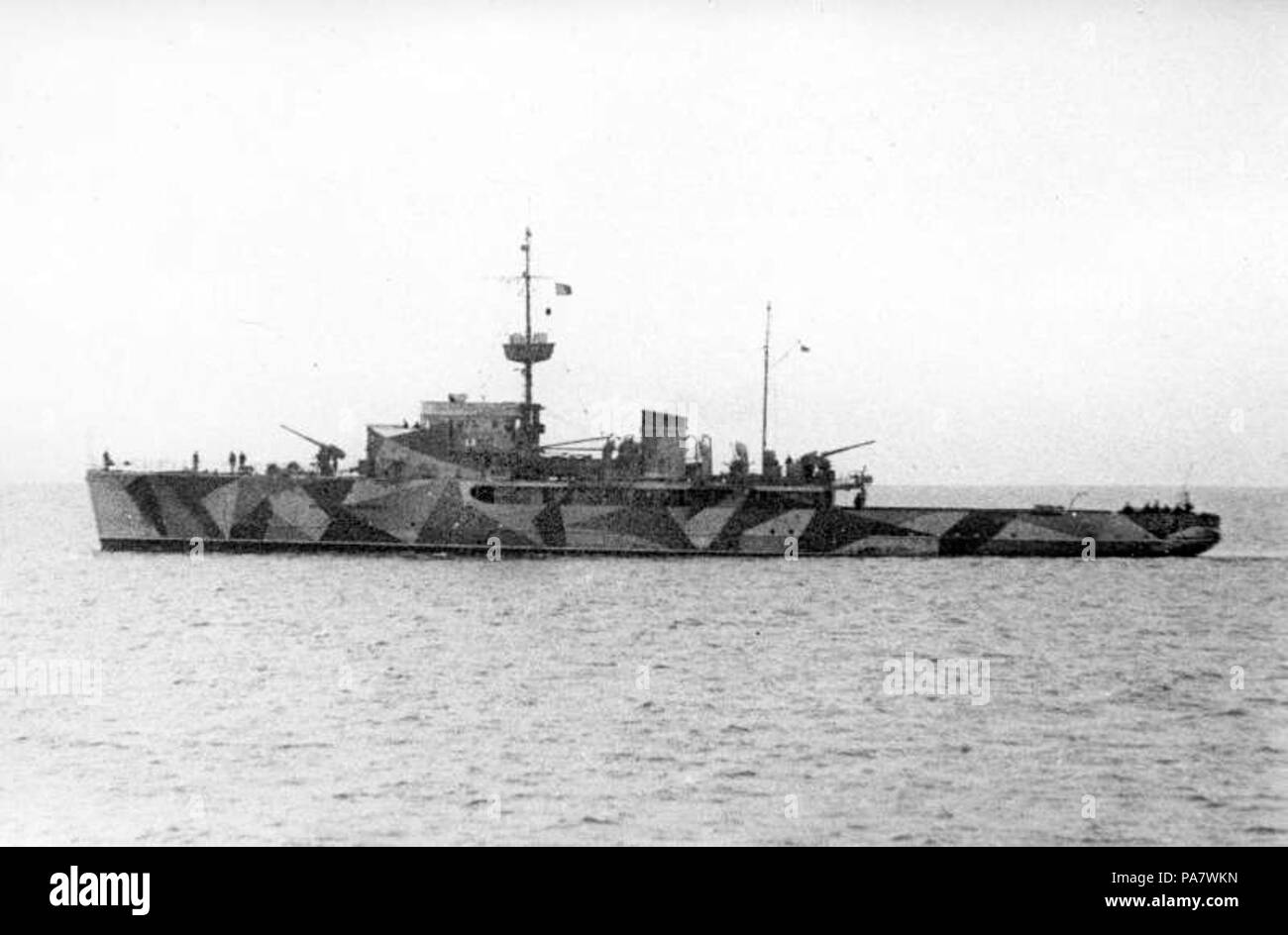 Naval ships side view Black and White Stock Photos & Images - Alamy