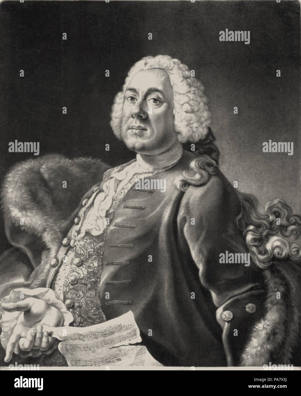 Portrait of the composer Ignatius Fiorillo (1715-1787). Museum: PRIVATE ...