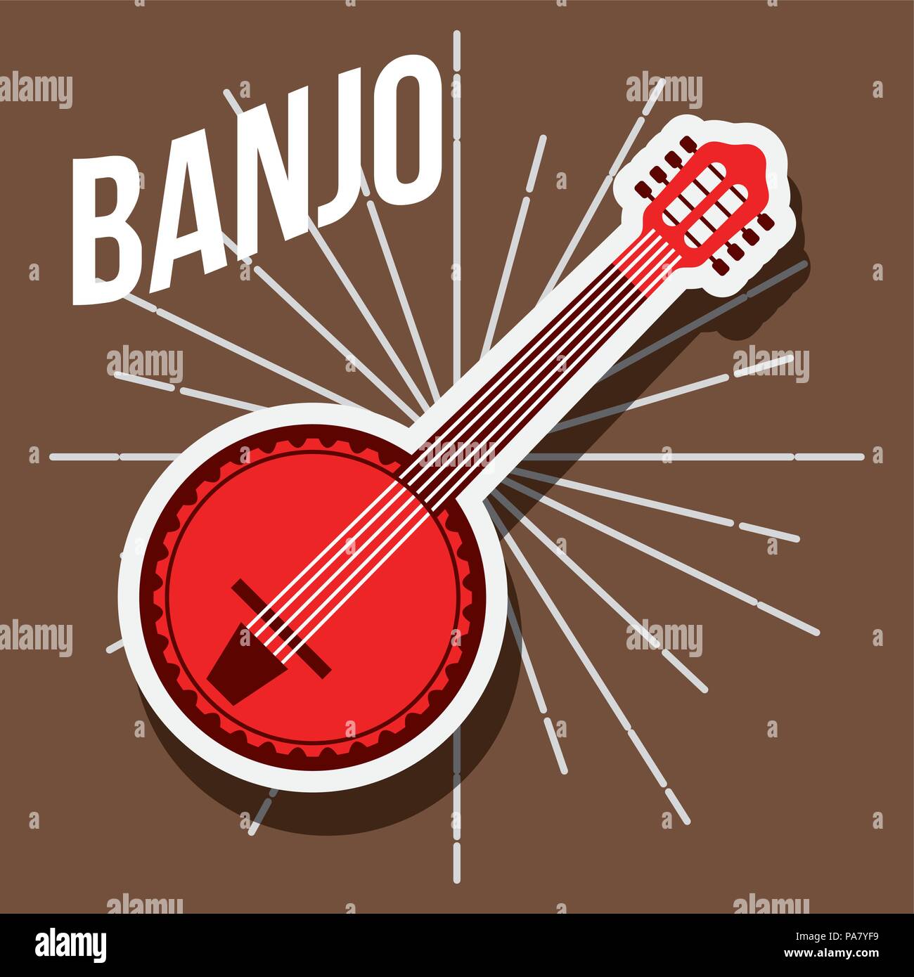 Tenor banjo Stock Vector Images - Alamy