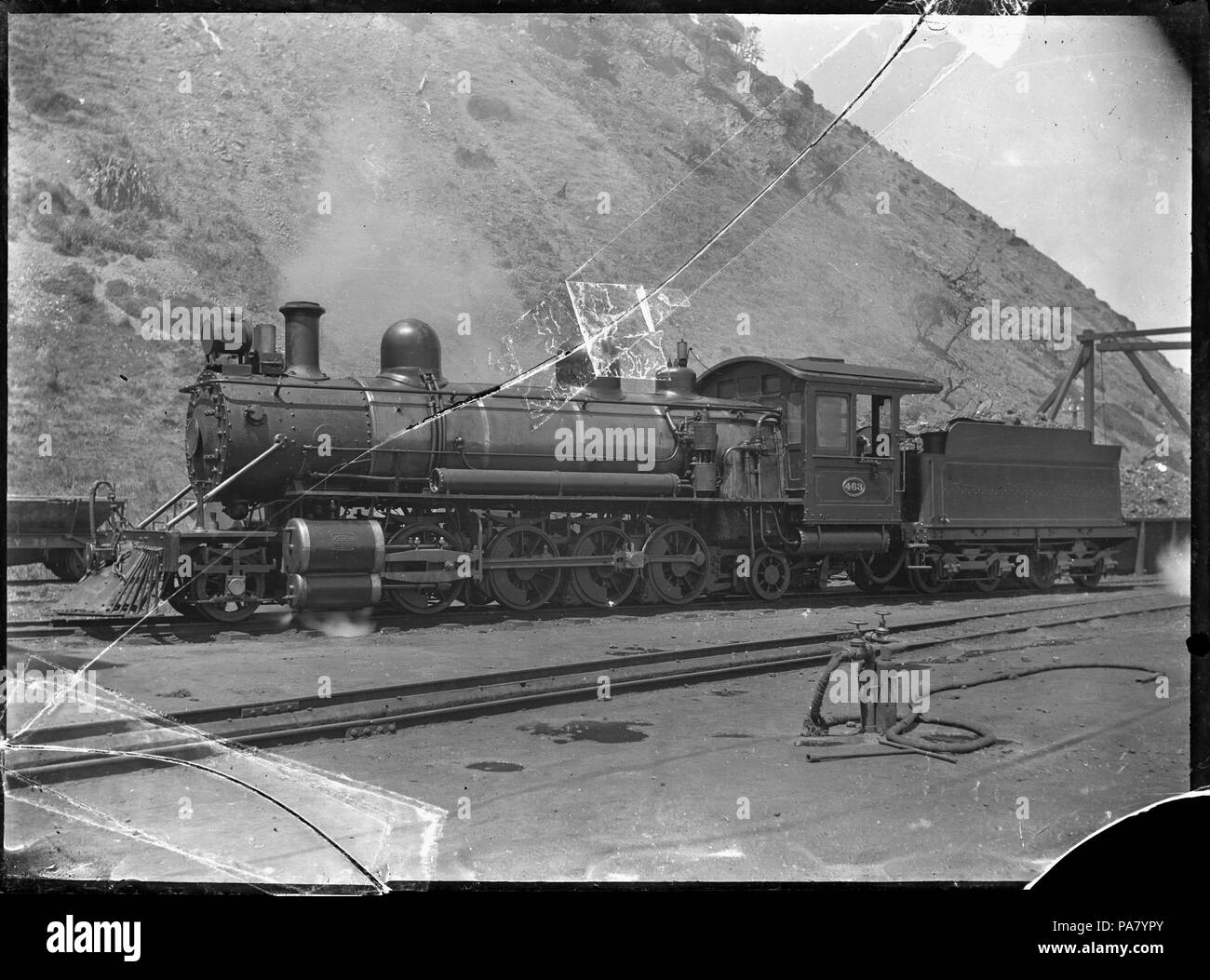 30 Bc class steam locomotive, New Zealand Railways number 463 (2-8-2 ...