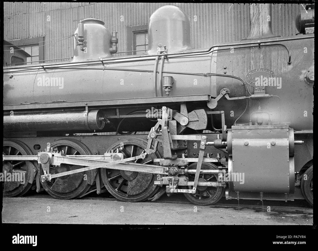30 Bb class steam locomotive, New Zealand Railways no 619, at the ...