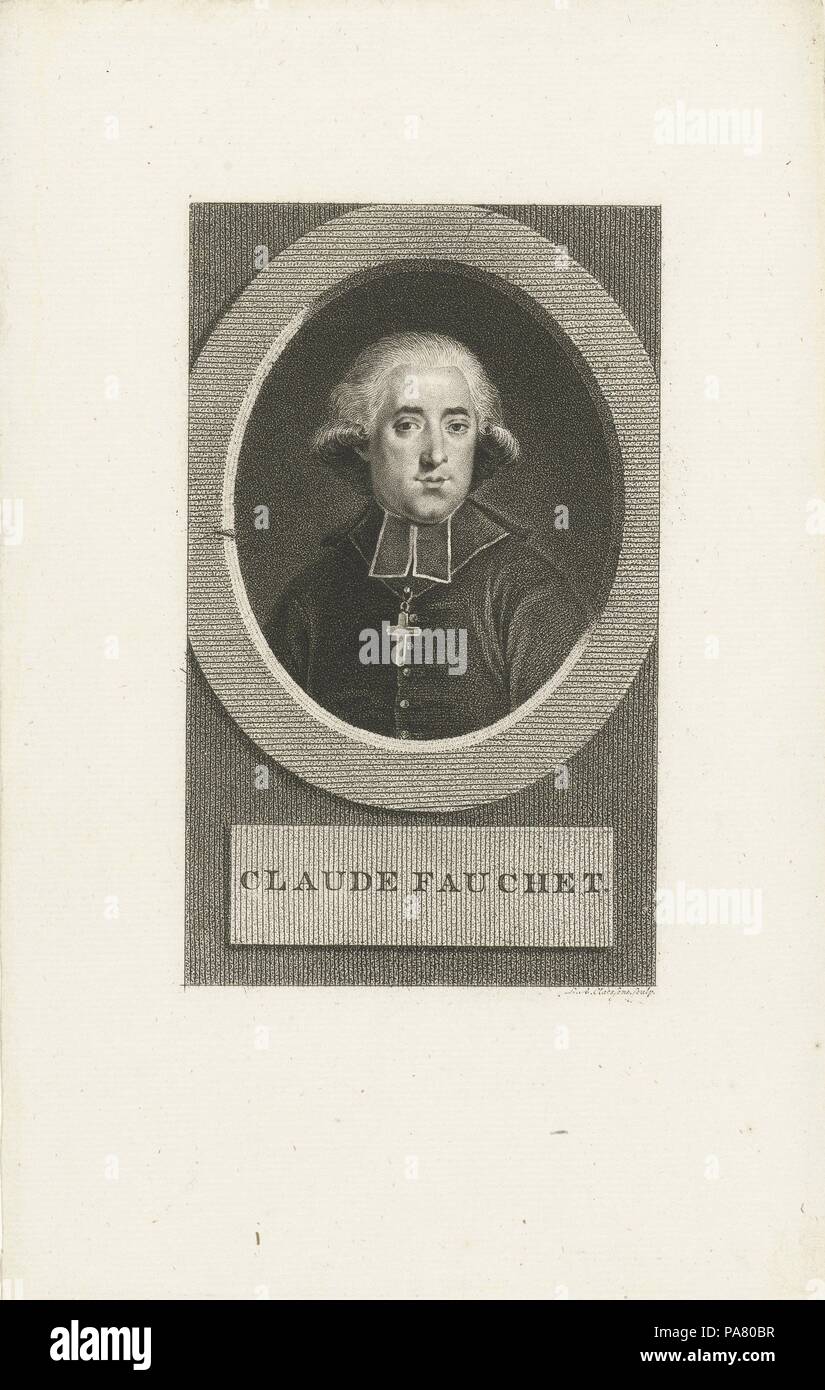 Portrait of Claude Fauchet (1744-1793). Museum: PRIVATE COLLECTION ...