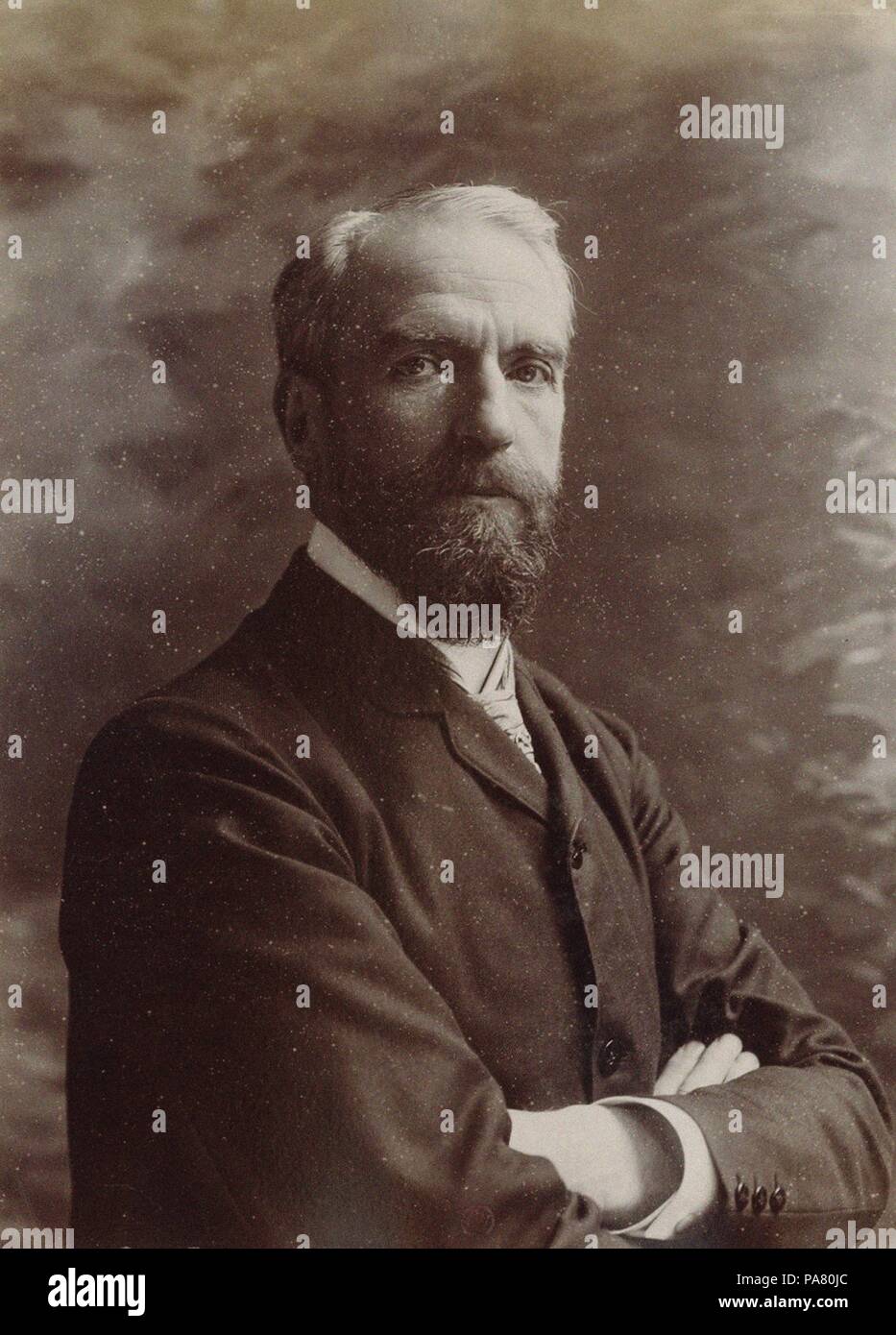 Portrait of the organist and composer Alexandre Georges (1850-1938 ...