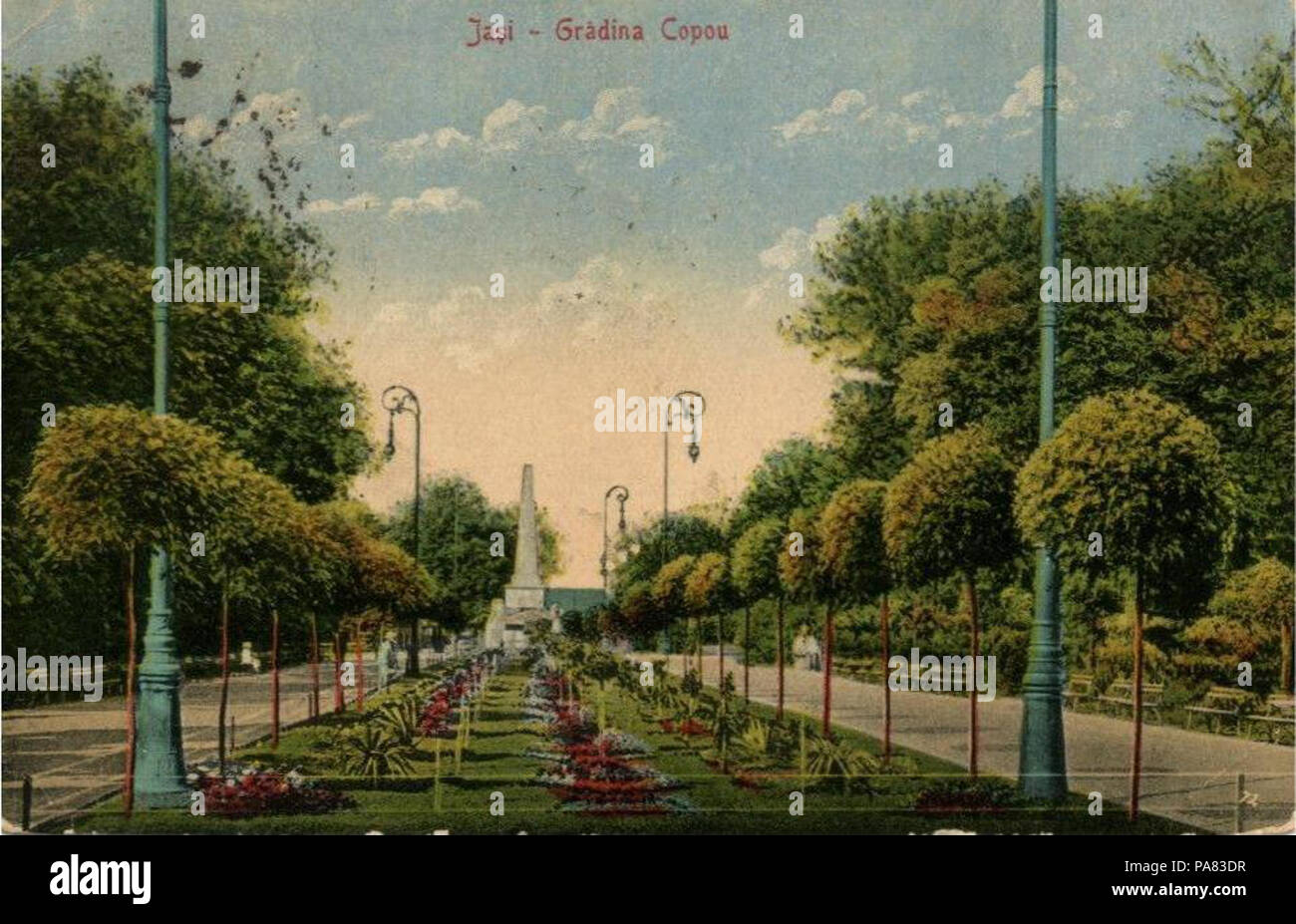 56 Copou Park (archival image Stock Photo - Alamy