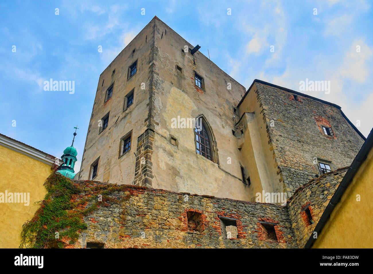 State castle Buchlov. The first building of the castle dates back to ...
