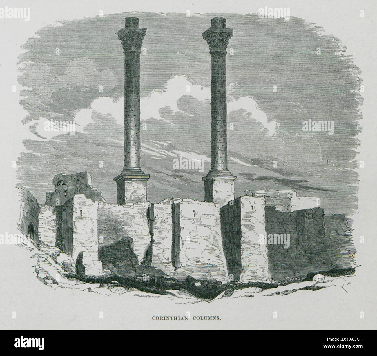 Corinthian columns drawings hi-res stock photography and images - Alamy