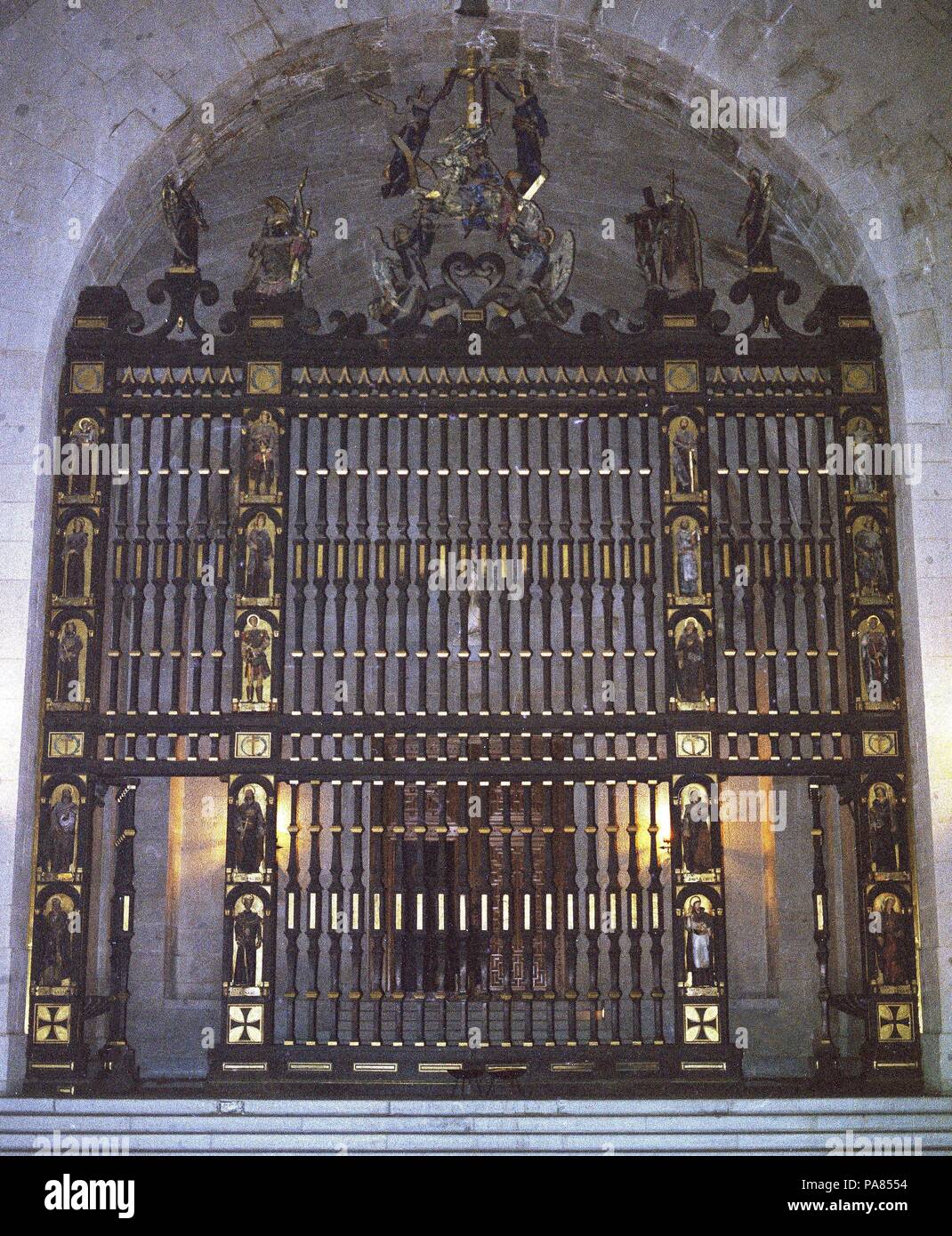 REJA DE LA BASILICA. Location: VALLE DE LOS CAIDOS, CUELGAMUROS, MADRID ...
