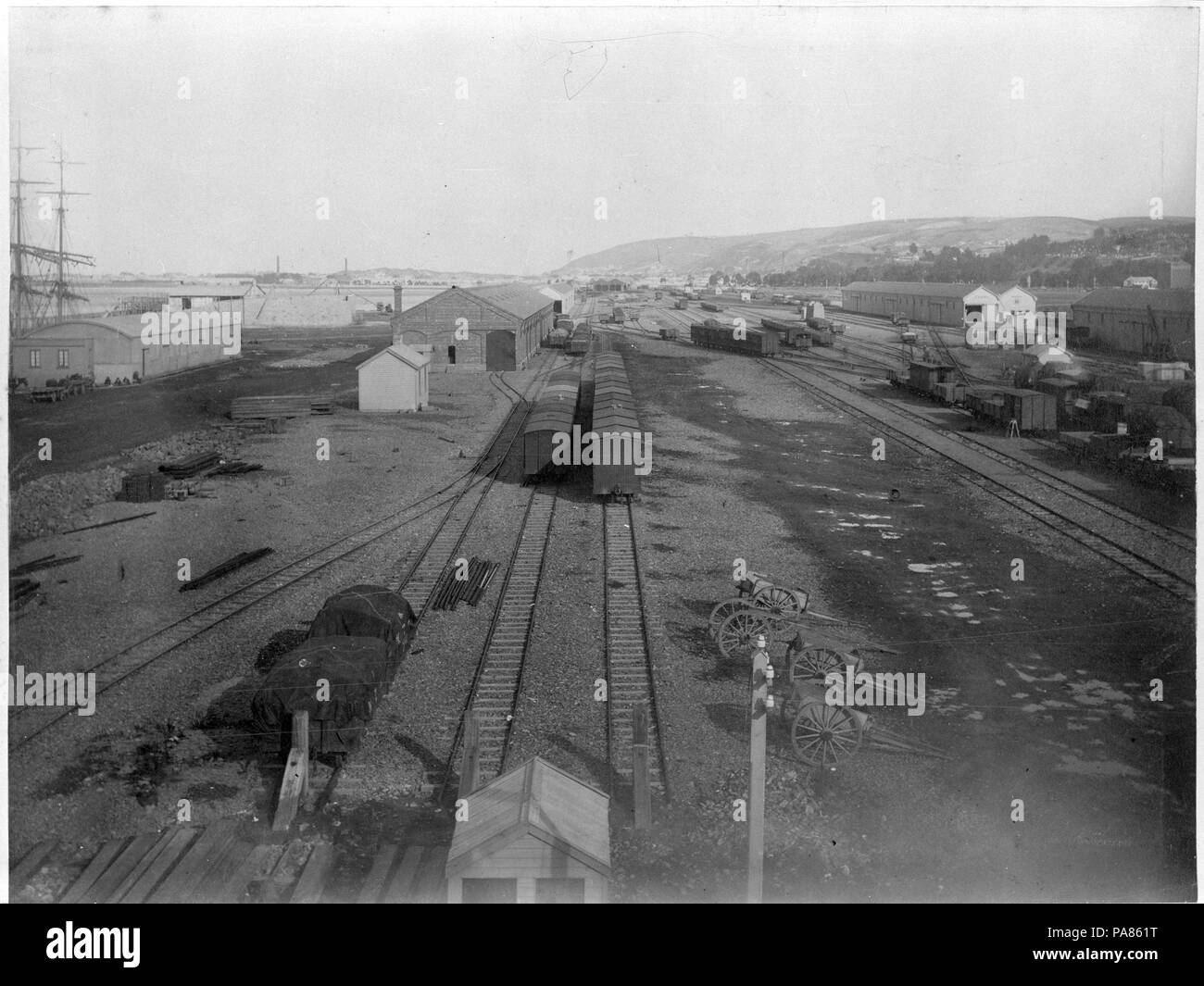 Railway goods yards hi-res stock photography and images - Alamy