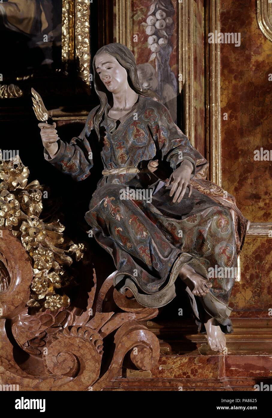 ESCULTURA - VIRTUD. Author: Francisco Hurtado Izquierdo (1669-1725 ...