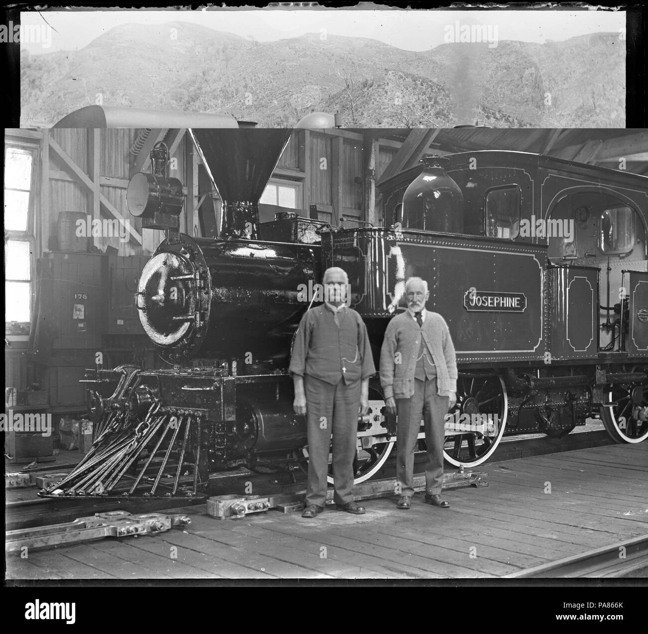 71 E Class steam locomotive Josephine, E 175, 0-4-4-0T ATLIB 276394 ...