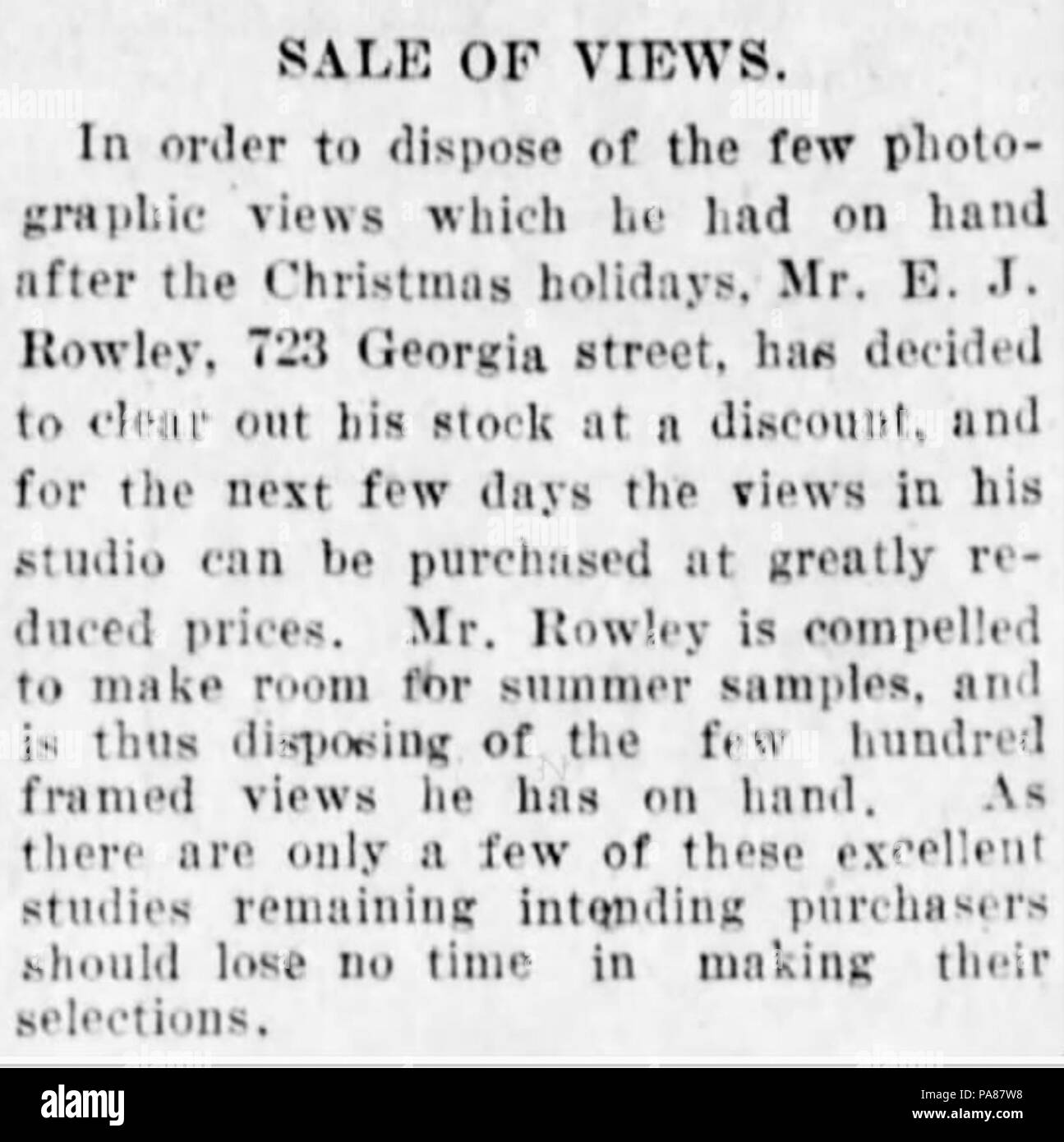 Ernest joseph Black and White Stock Photos & Images - Alamy