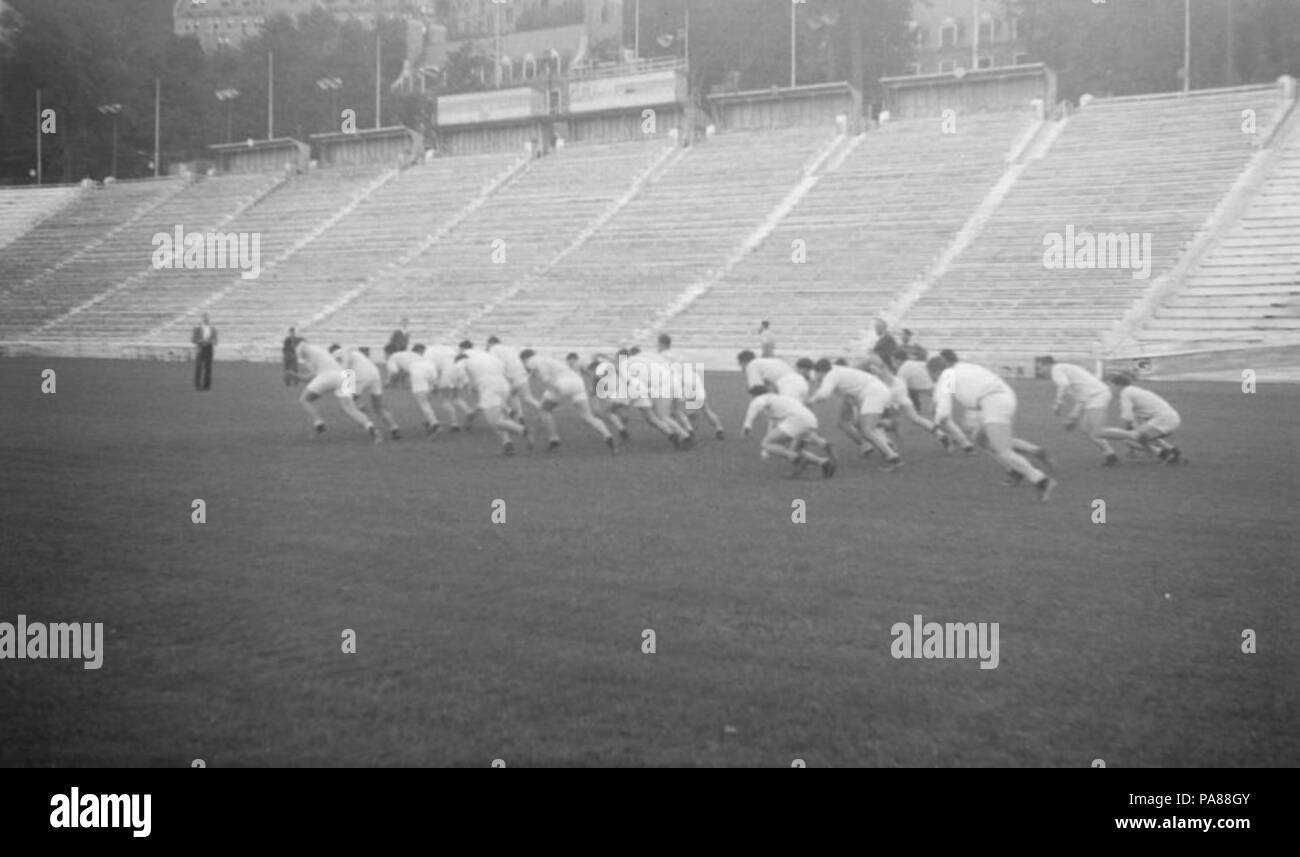 Football live match Black and White Stock Photos & Images - Alamy