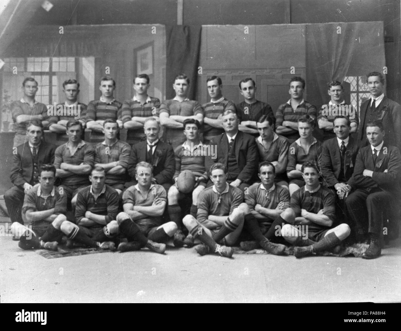 Vintage team uniforms Black and White Stock Photos & Images - Alamy