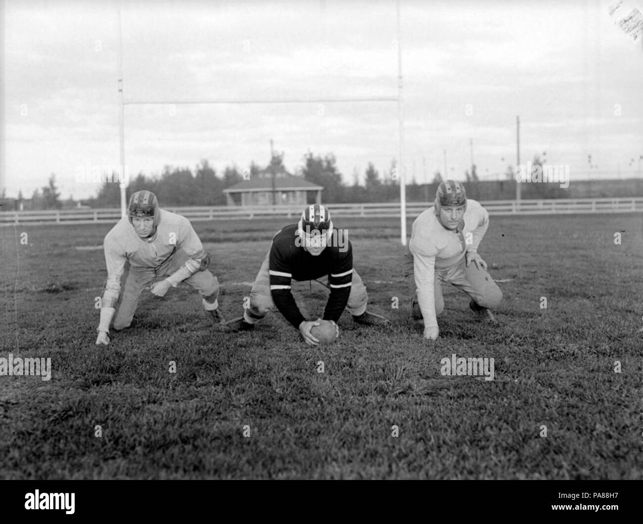 84 Football. Montreal Nationals BAnQ P48S1P02349 Stock Photo - Alamy