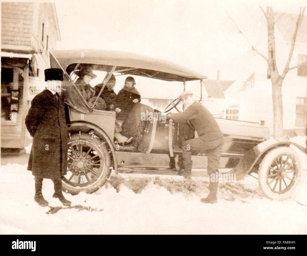 84 Ford a pedales 1930 - Saint-Antoine-de-Tilly Stock Photo - Alamy
