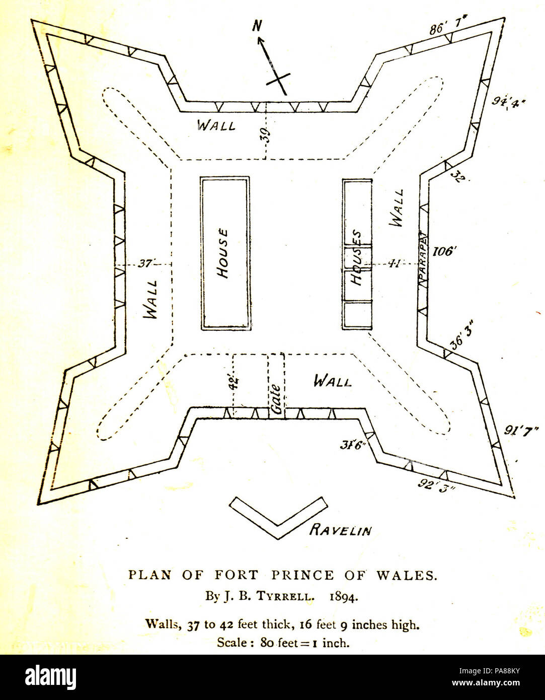 Fort prince of wales hi-res stock photography and images - Alamy