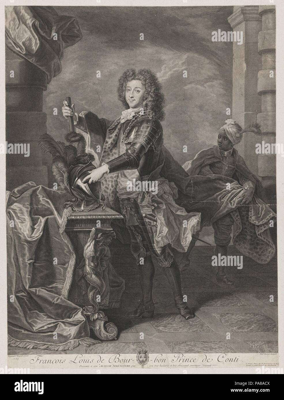 Portrait of Louis François de Bourbon, Prince of Conti (1717-1776 ...