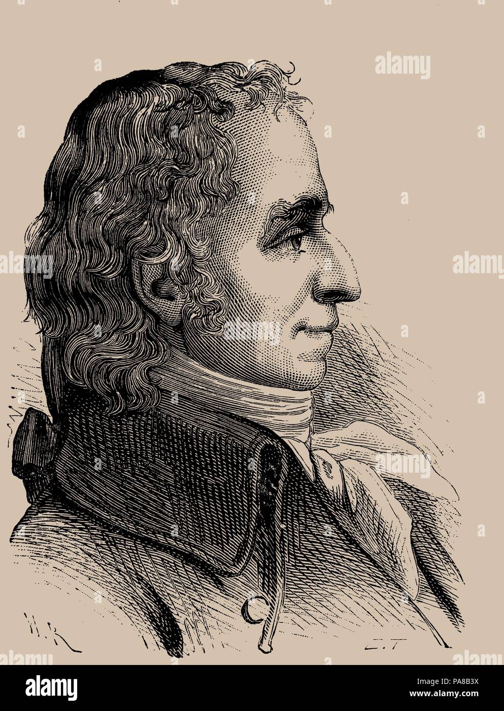 Laurent Lecointre (1742-1805). Museum: PRIVATE COLLECTION Stock Photo ...