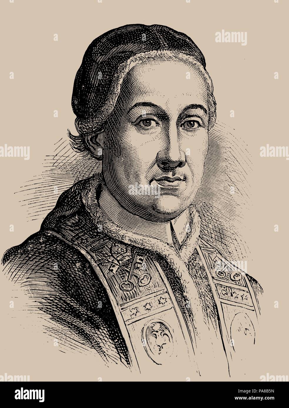 Pope pius vi hi-res stock photography and images - Alamy