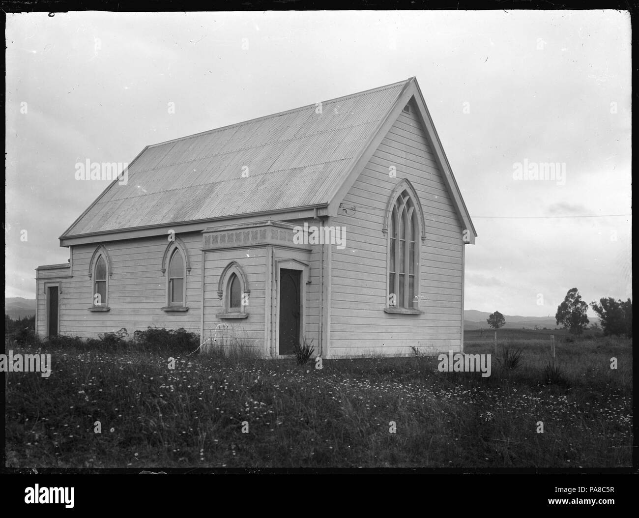 51 Church at Gate Pa, Tauranga, 1924. ATLIB 296477 Stock Photo - Alamy