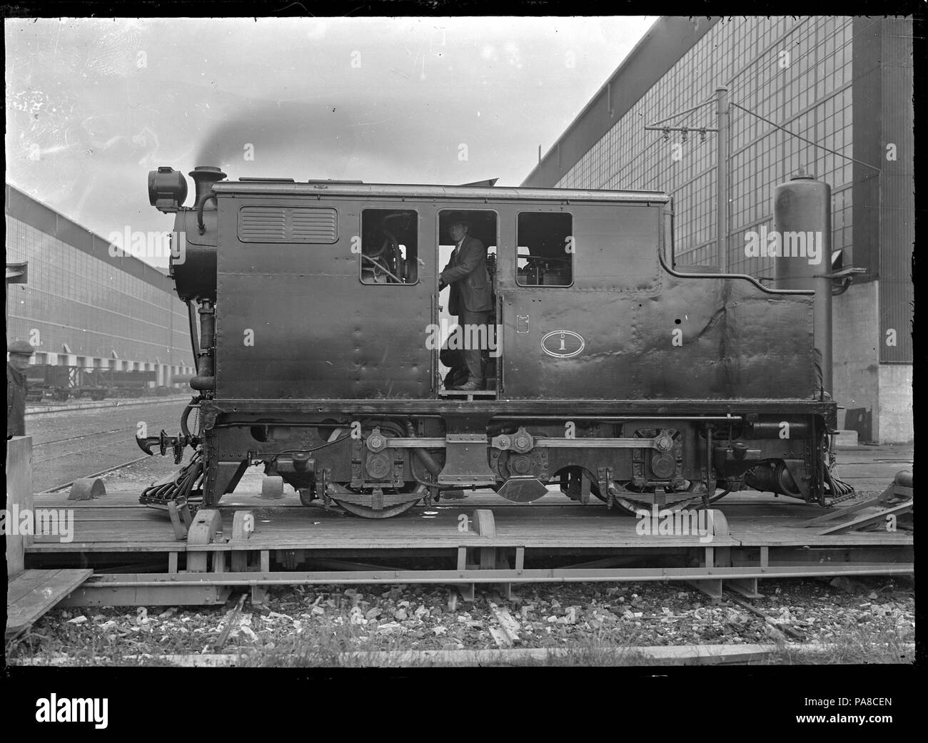 52 Clayton D Class steam locomotive, NZR no 1. ATLIB 199810 Stock Photo ...