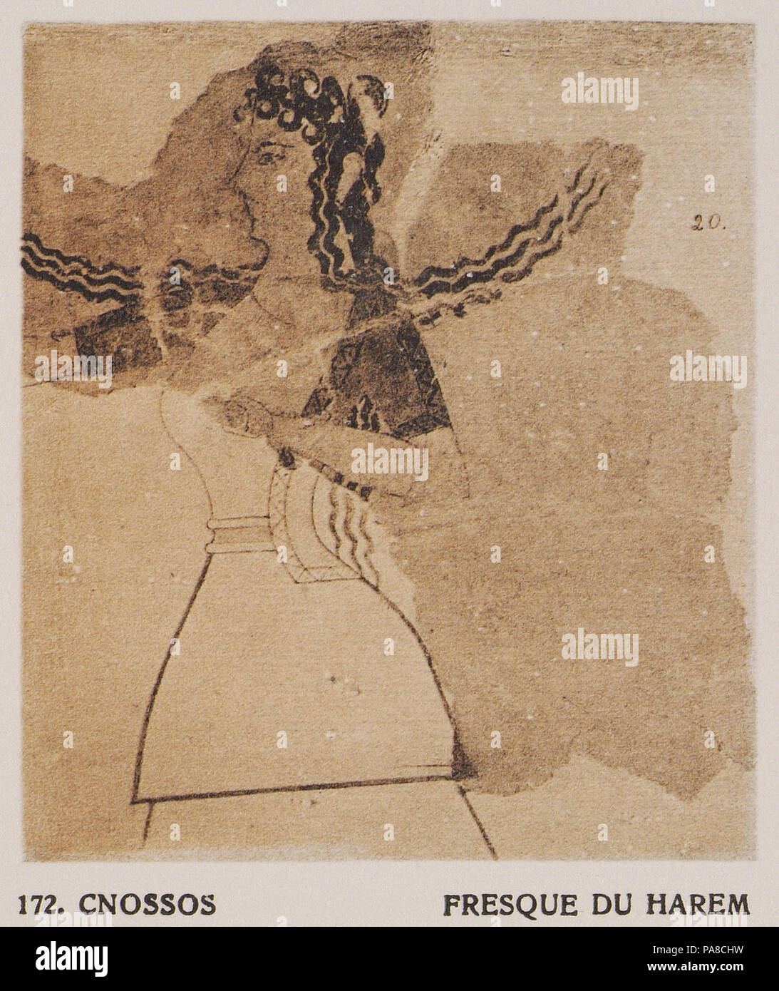 53 Cnossos Fresque du Harem - Baud-bovy Daniel Boissonnas Frédéric ...