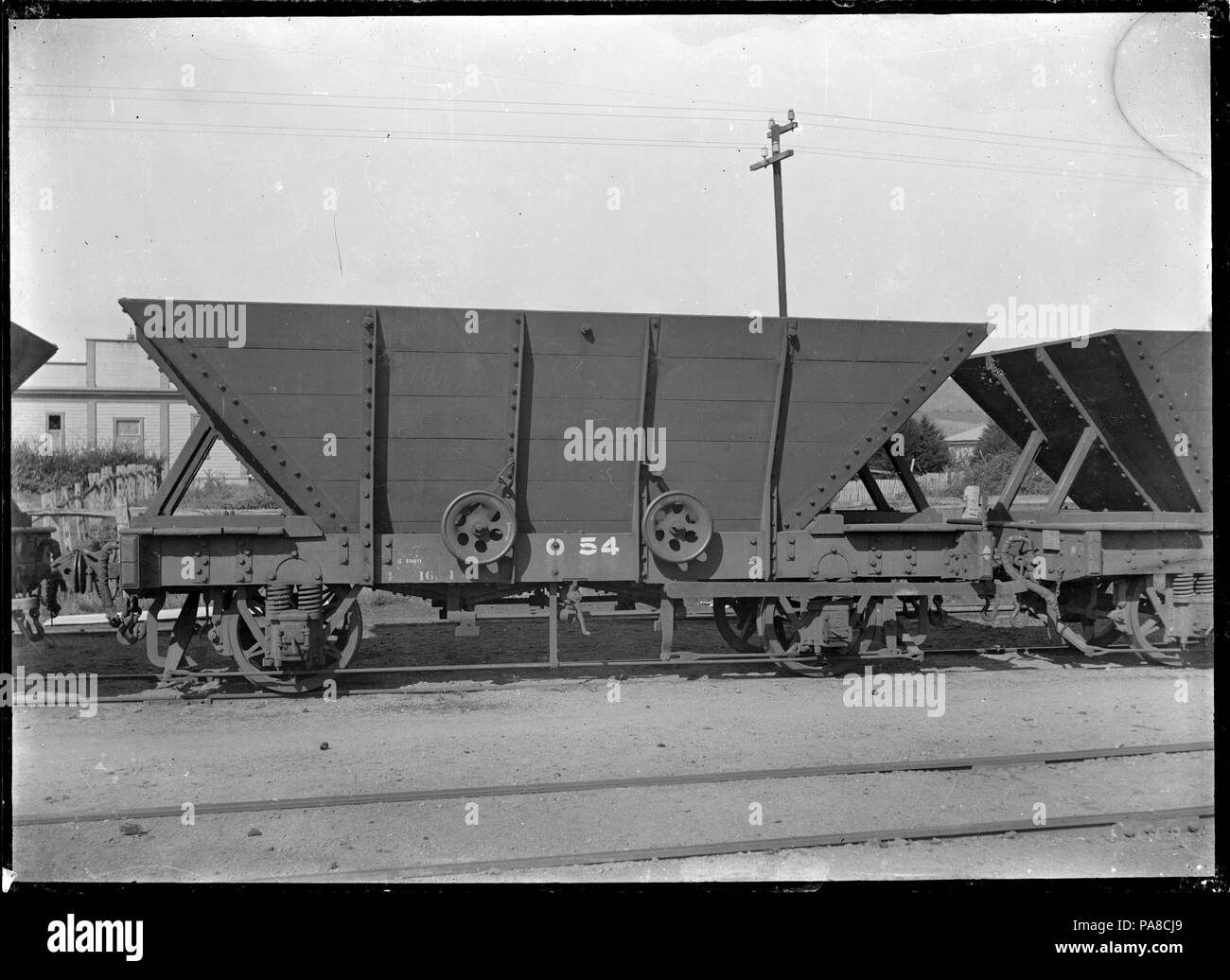 Hopper wagon Black and White Stock Photos & Images - Alamy