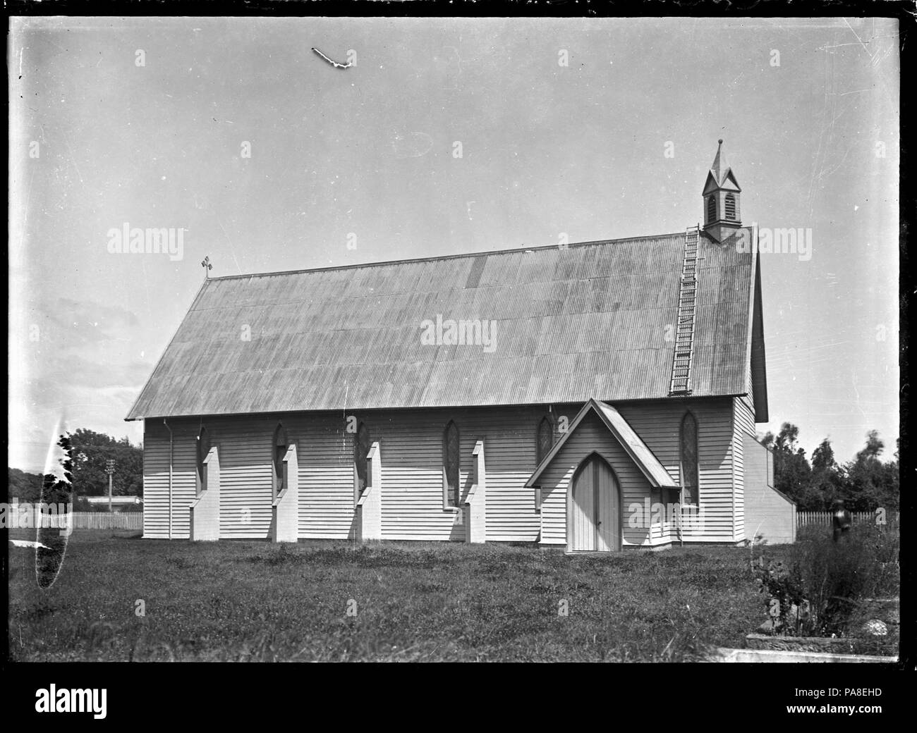 Church architecture view Black and White Stock Photos & Images - Alamy