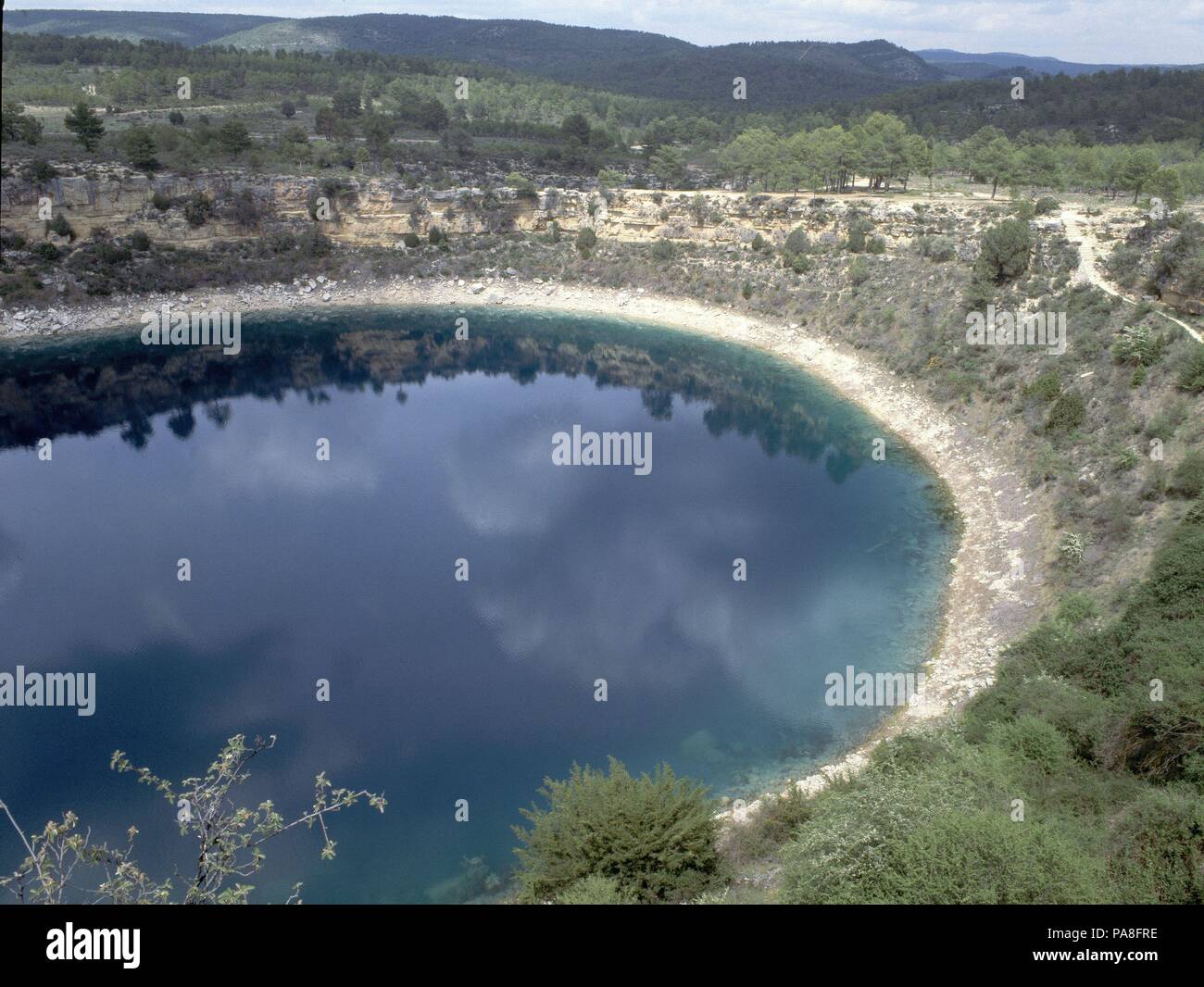 VISTA PARCIAL DE UNA TORCA. Location: EXTERIOR, CUENCA, SPAIN Stock ...