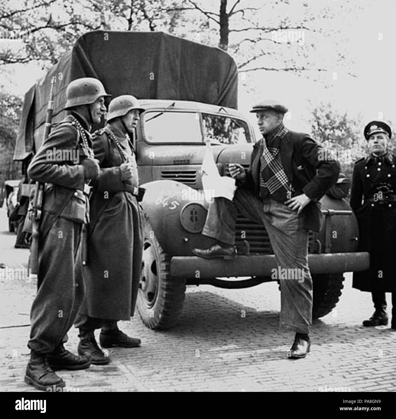 Soldiers german occupation troops hi-res stock photography and images - Alamy