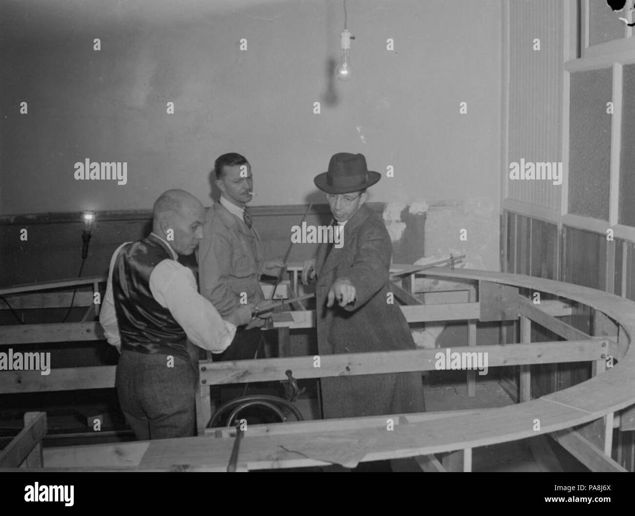 114 Hobby. Montreal Model Railway Club BAnQ P48S1P10624 Stock Photo - Alamy