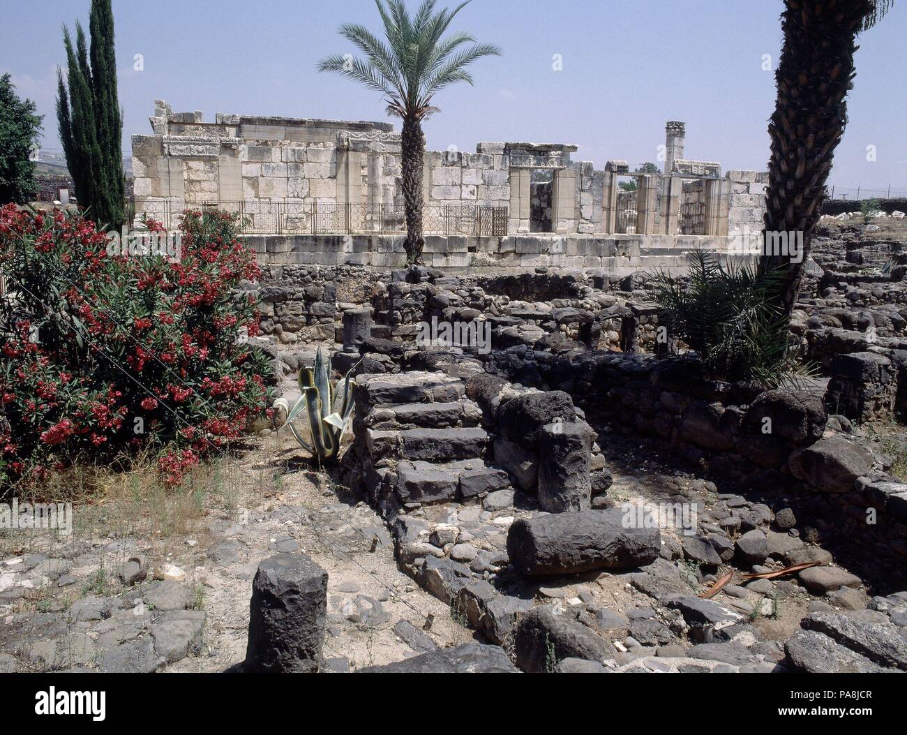 RUINAS DE LA SINAGOGA BLANCA CONSTRUIDA EN LOS SIGLOS III Y IV ...