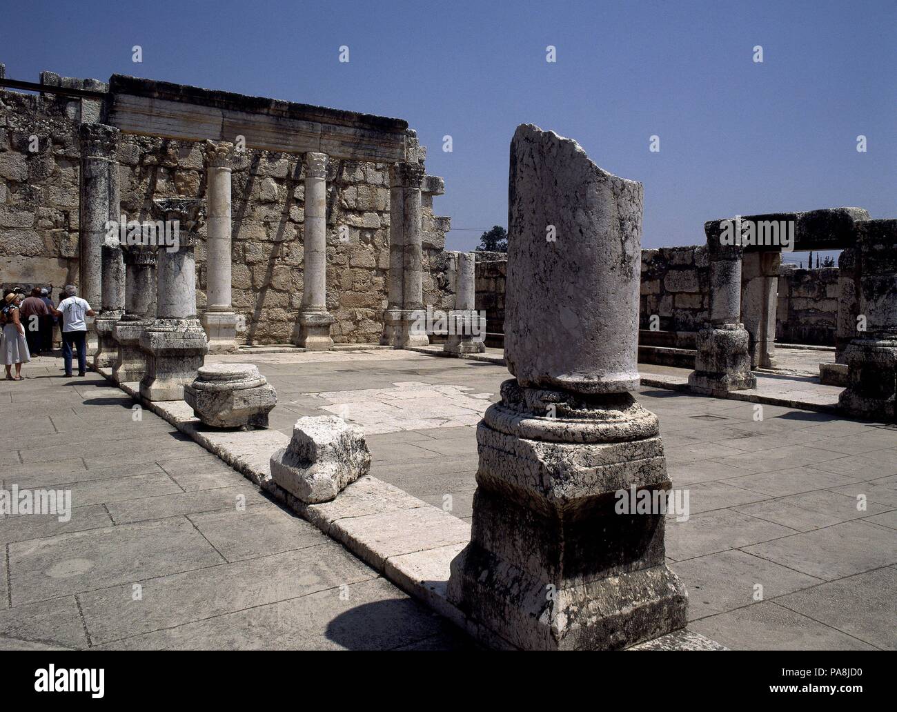 RUINAS DE LA SINAGOGA BLANCA CONSTRUIDA EN LOS SIGLOS III Y IV ...