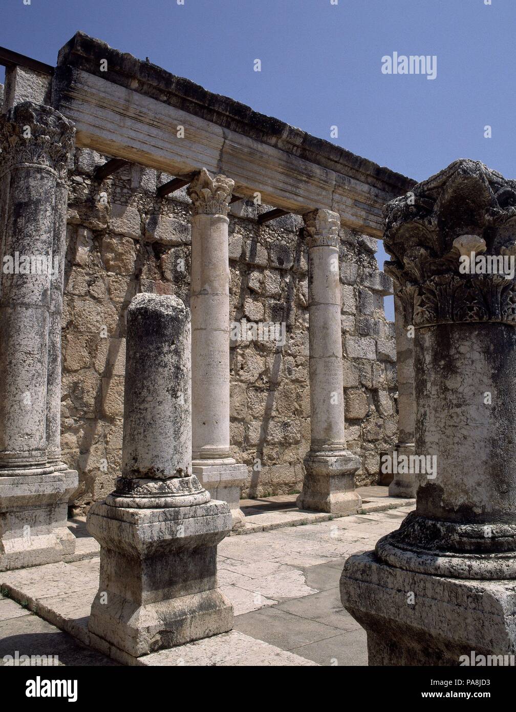 RUINAS DE LA SINAGOGA BLANCA CONSTRUIDA EN LOS SIGLOS III Y IV ...