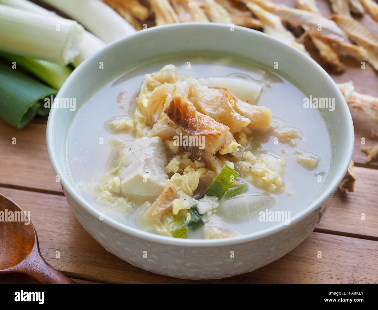 Korean food Dried pollack soup Stock Photo - Alamy