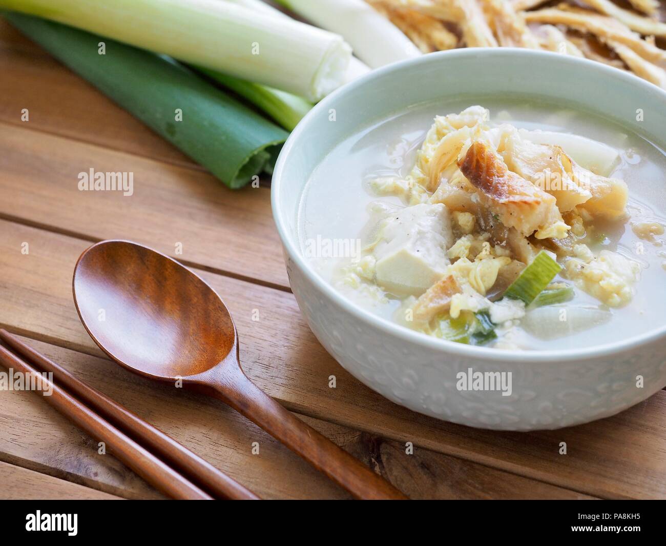 Korean food Dried pollack soup Stock Photo - Alamy
