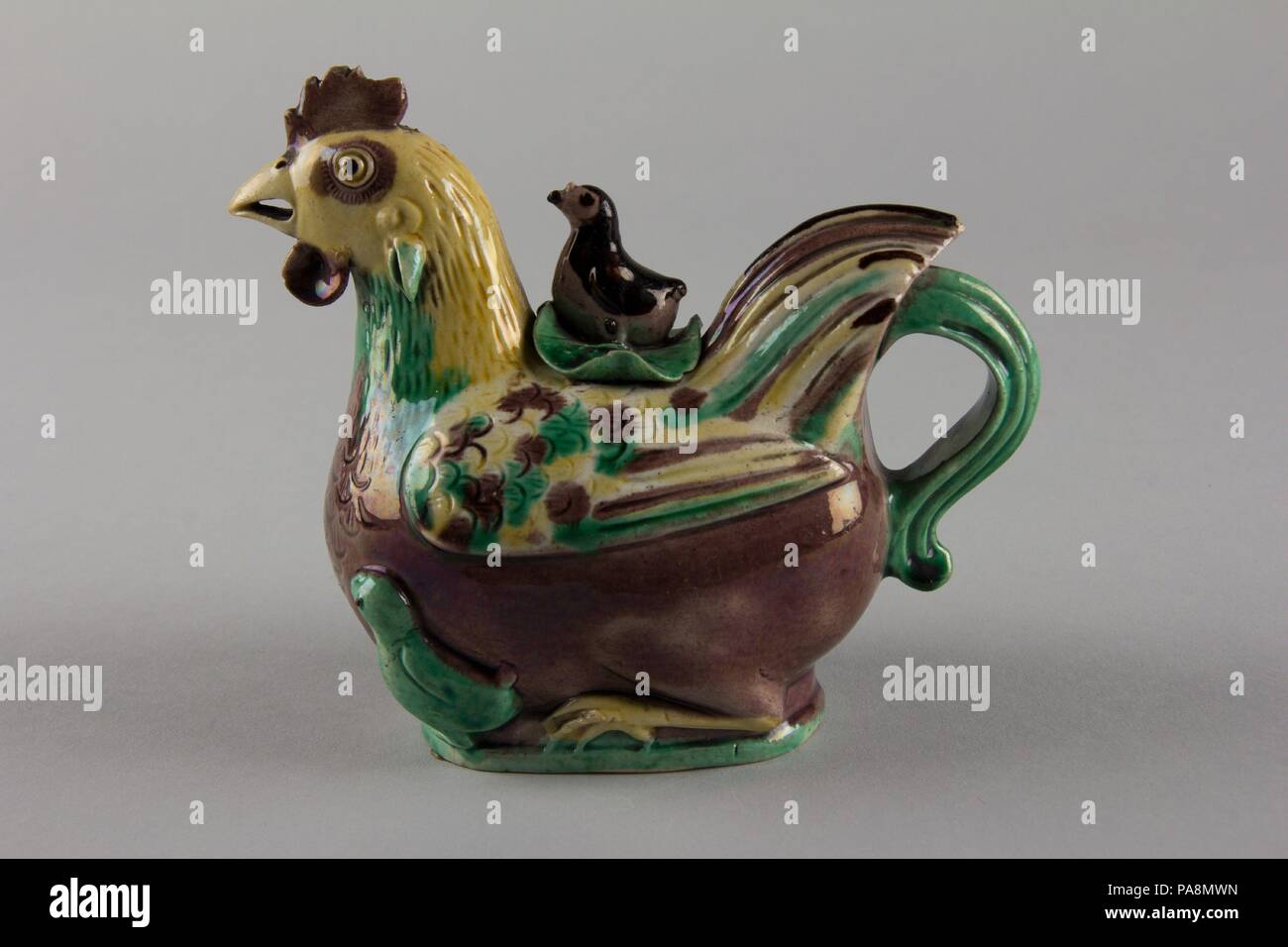 Water Pot (one of a pair). Culture: China. Dimensions: H. 5 1/8 in. (13 ...