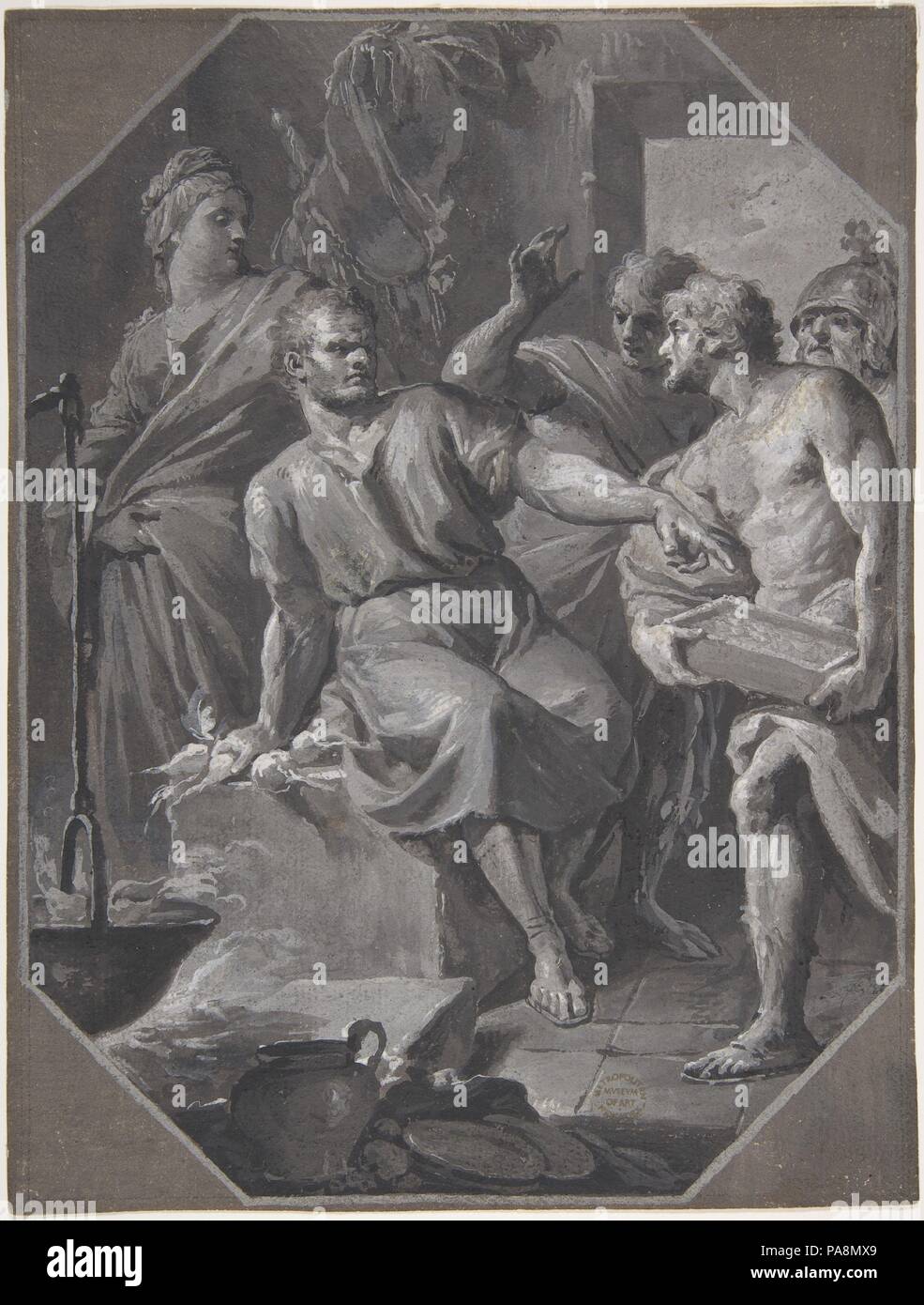 Manius curius dentatus hi-res stock photography and images - Alamy