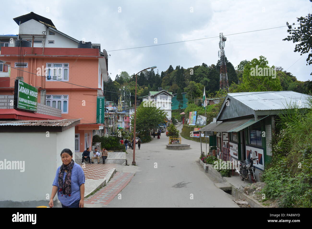 Pelling, West Sikkim, India. Travel photo Stock Photo - Alamy