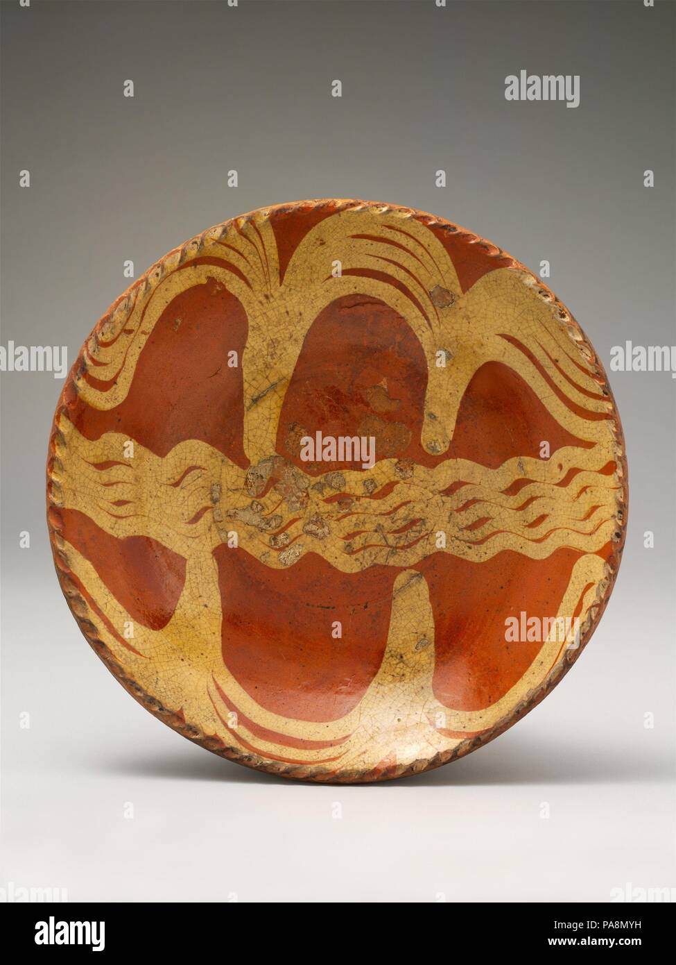 Plate. Culture: American. Dimensions: Diam. 10 5/8 in. (27 cm). Date ...