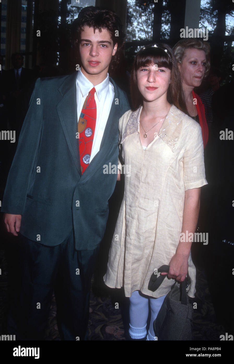 UNIVERSAL CITY, CA - MARCH 27: (L-R) Actor Joey Lawrence and actress ...