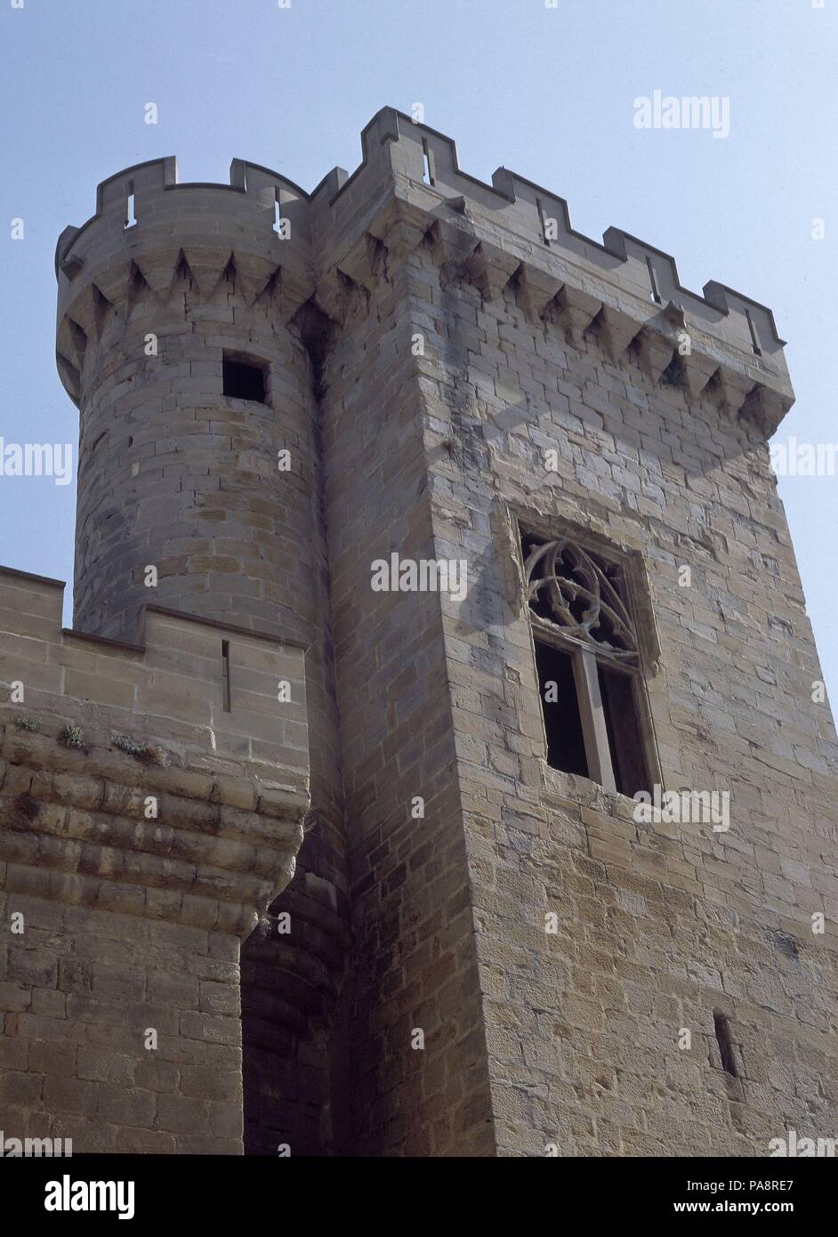 EXTERIOR-CASTILLO-PALACIO REAL-DET TORREON. Location: CASTILLO-PALACIO ...