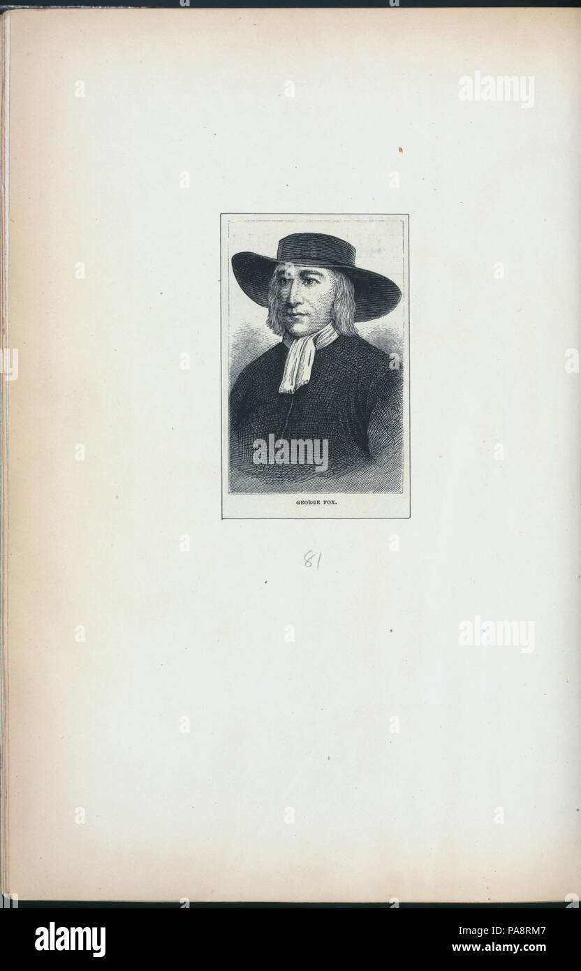 George fox founder of quaker movement hi-res stock photography and ...