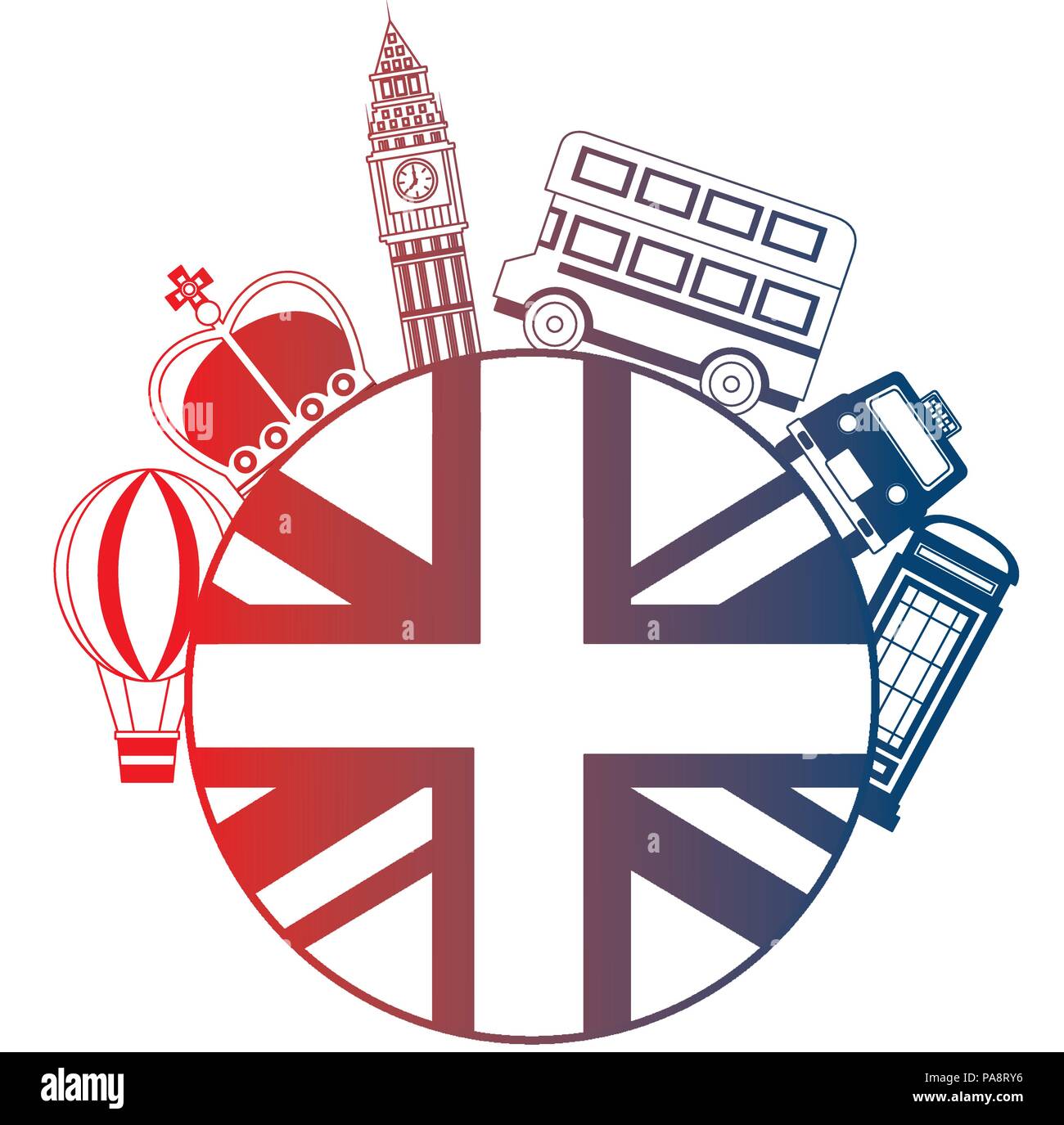 London balloon Stock Vector Images - Alamy